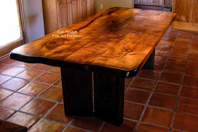 Custom Made Dining Tables Designed by Earl Nesbitt
