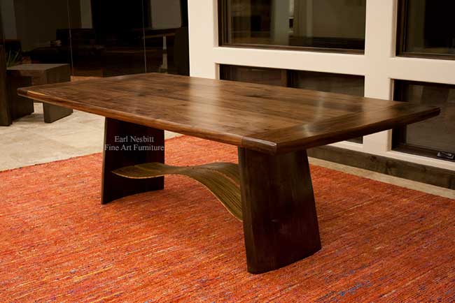 Custom Made Dining Tables Designed by Earl Nesbitt